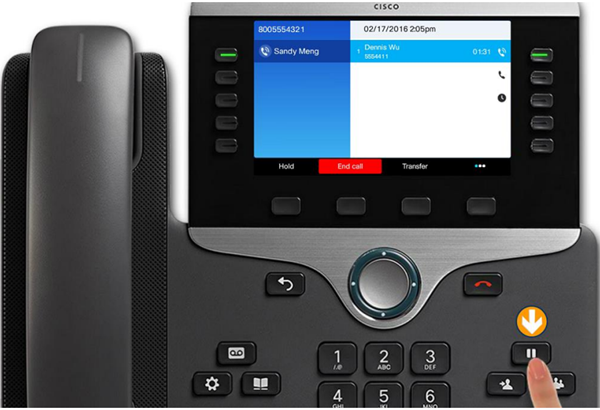Basic Call Handling for Cisco 8845 Phones